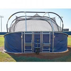 Big Bubba Elite Baseball Batting Cage Rolling Turtle